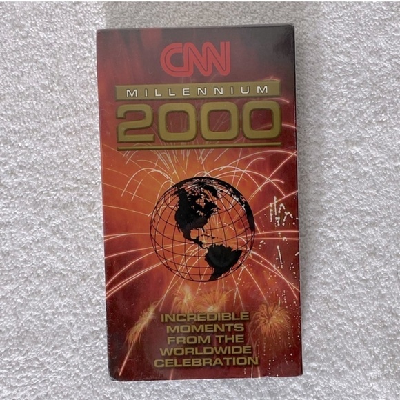 Vintage | Media | Vintage Y2k Cnn Millennium 200 Vhs Incredible Moments ...